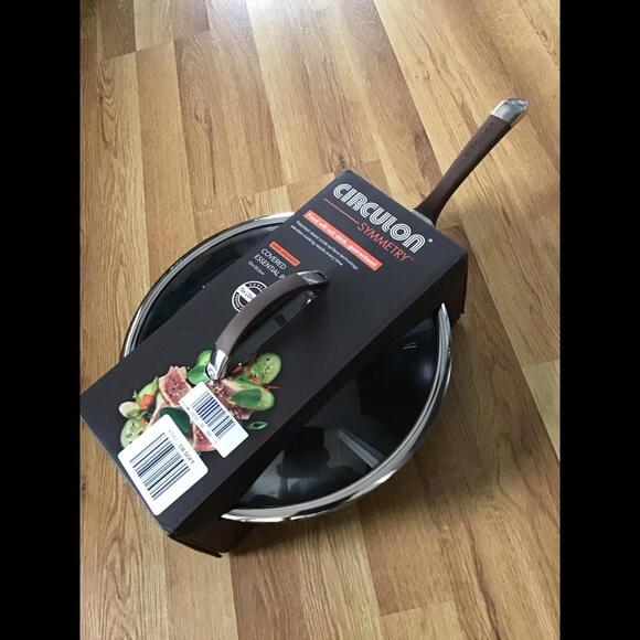 Kitchen | Circulon Symmetry Covered 12 Inch Pan New From Jc Penny ...